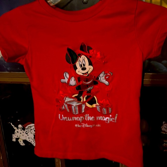 Disney Shirts And Tops New Red Walt Disney World Minnie Mouse 6502